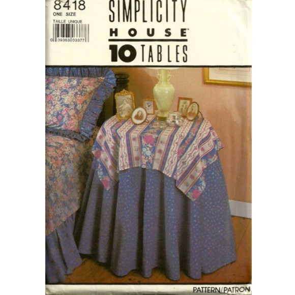 Simplicity | Office | Vintage 987 Simplicity House 8418 1 Tables | Poshmark